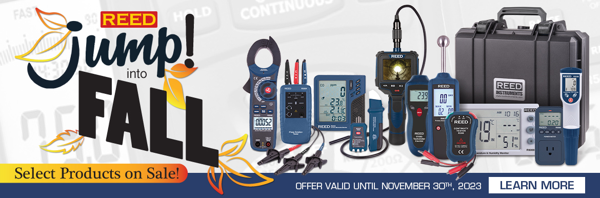 REEDInstruments.com - Test and Measure with Confidence