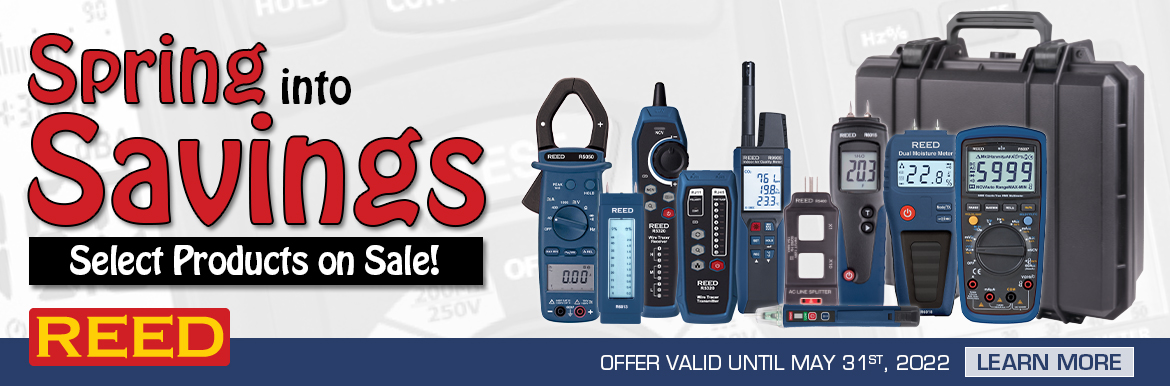 REEDInstruments.com - Test and Measure with Confidence